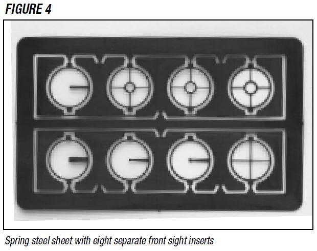 Model 1885 Creedmoor Tang Sight Set Rifle Supplement