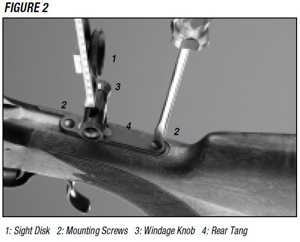 Model 1885 Creedmoor Tang Sight Set Rifle Supplement