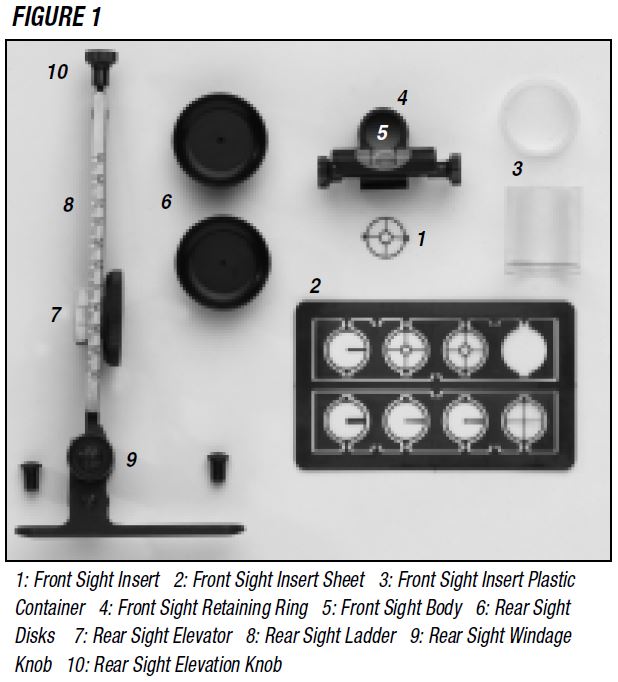 Model 1885 Creedmoor Tang Sight Set Rifle Supplement